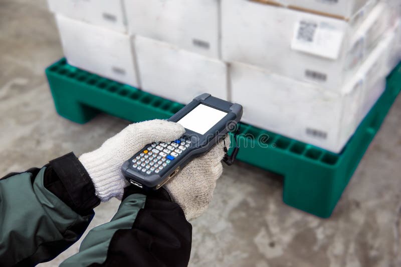 Freight Goods and Cold Storage Warehouse Business Stock Image - Image ...