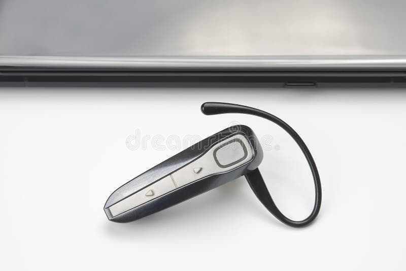 Bluetooth Close Up with a Mobile Phone. Digital Technology of Mobile ...