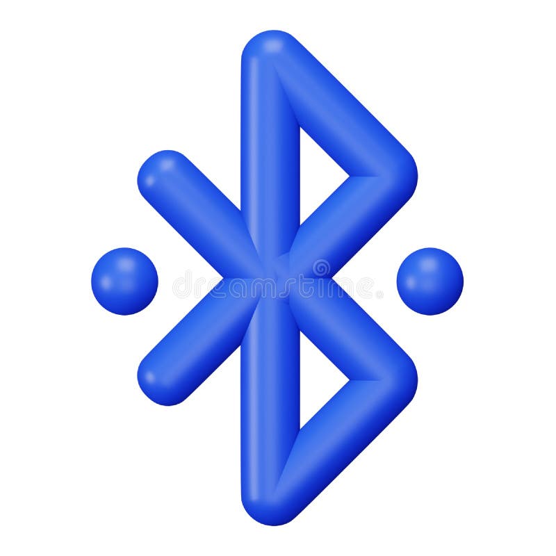 3d Bluetooth Logo