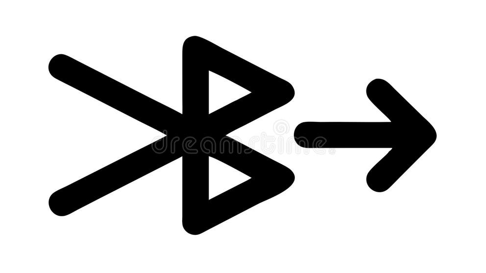 Bluetooth Connection Icon: Wireless Pairing Data Transfer, Vector ...