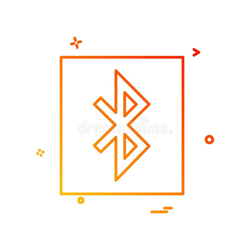 Bluetooth Icon Design Vector Editorial Photo - Illustration of data ...