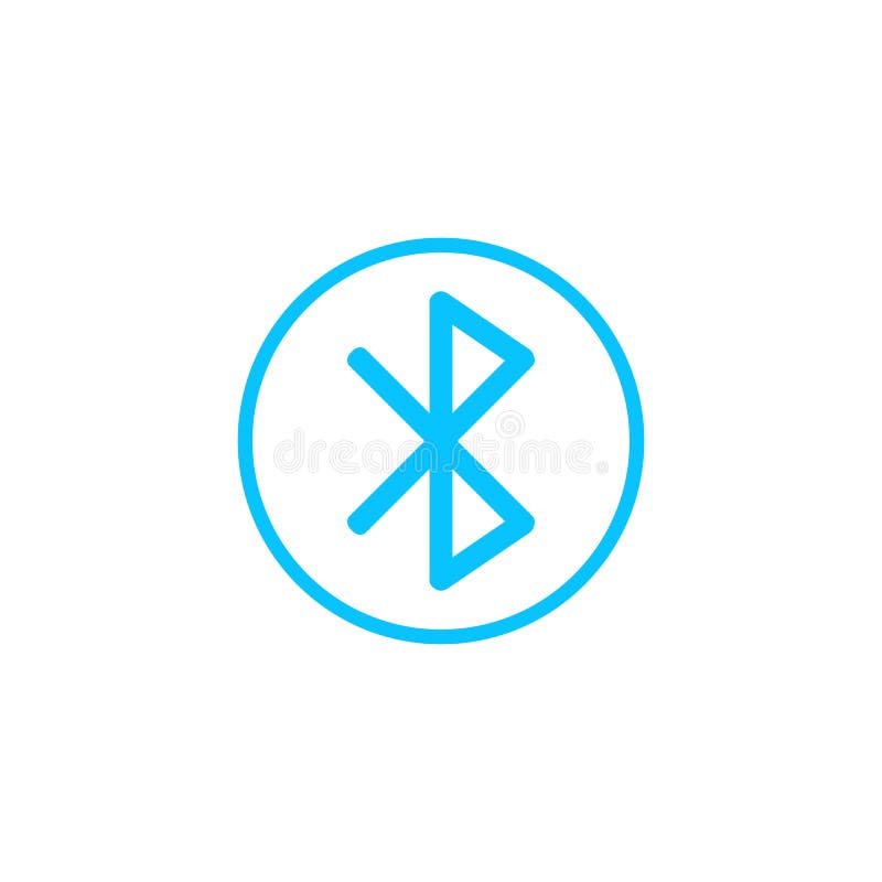 Bluetooth Icon Vector in Trendy Flat Style. Mobile Network Symbol ...