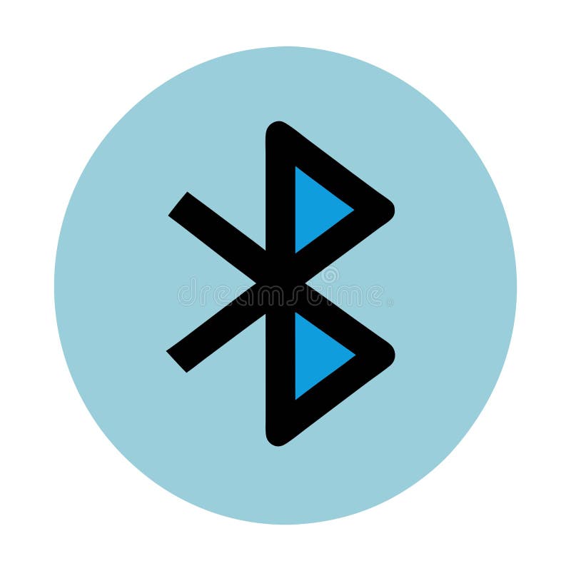 Bluetooth Icon Line Art Vector Editorial Stock Photo - Illustration of ...