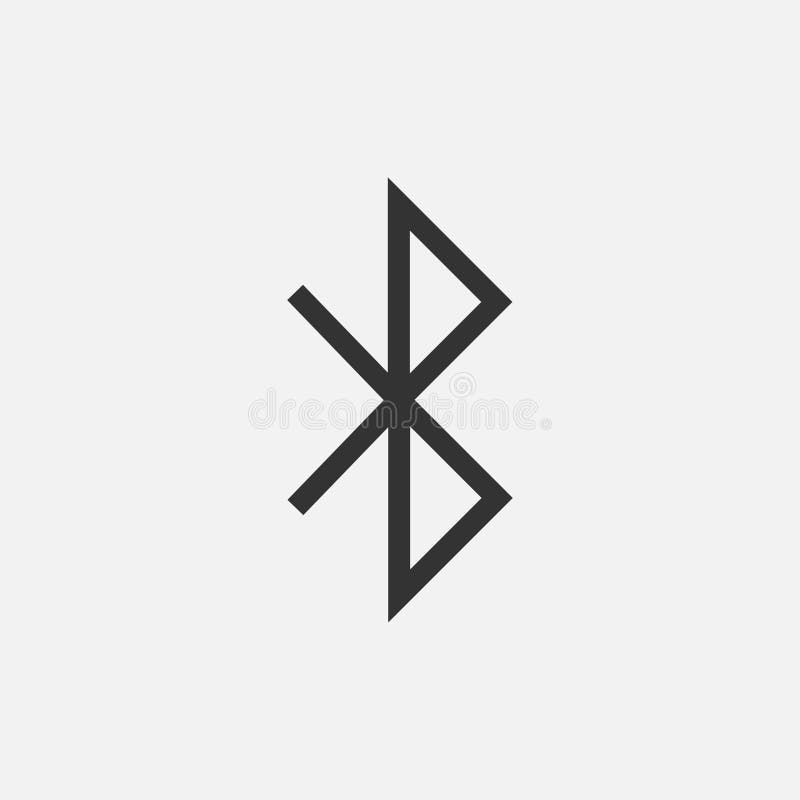 Bluetooth Icon Vector in Trendy Flat Style. Mobile Network Symbol ...