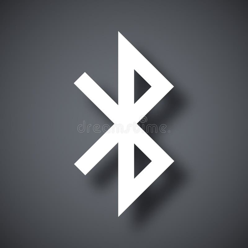 Vector bluetooth icon stock vector. Illustration of sign - 236073477