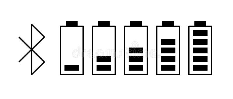 Bluetooth Icon on White. Vector Editorial Stock Image - Illustration of ...