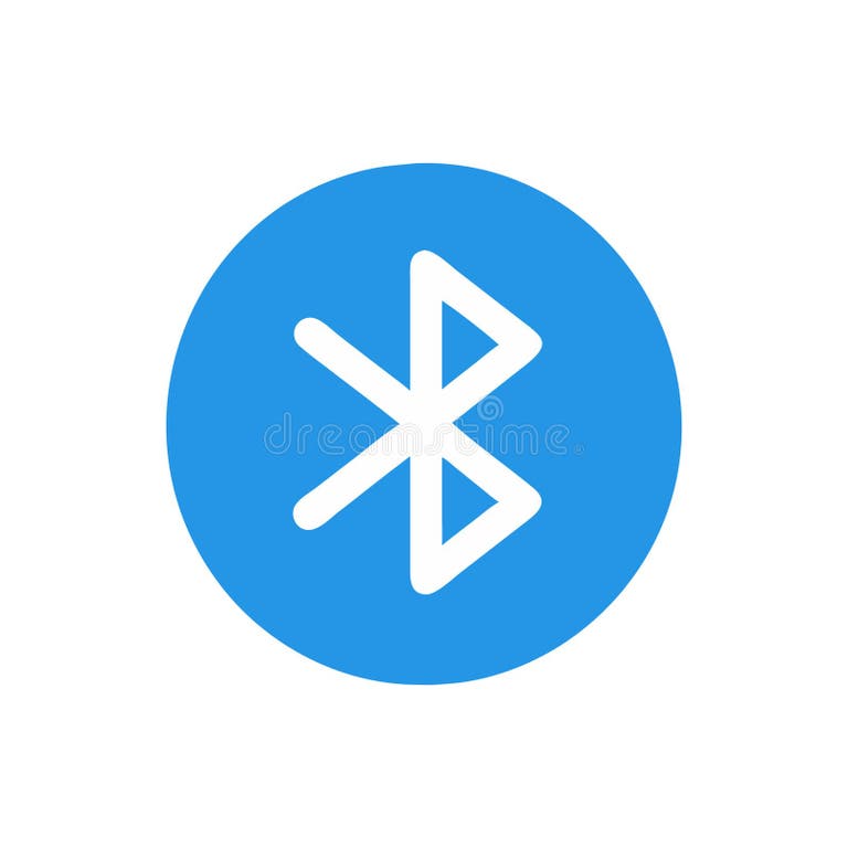 Bluetooth Icon for Wireless Connectivity Stock Image - Illustration of ...