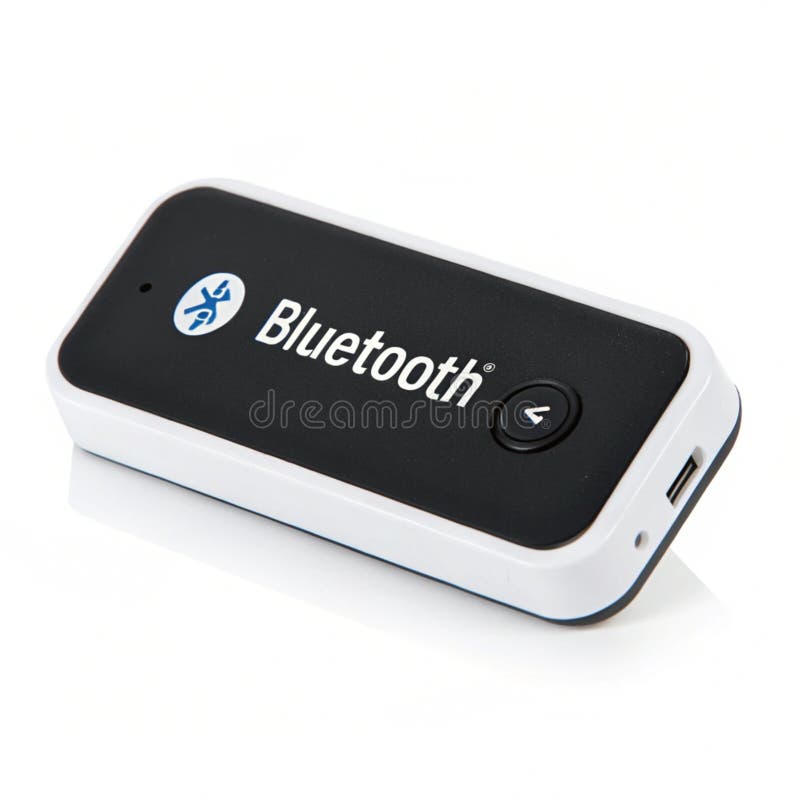 Bluetooth Isolated on White Background Stock Illustration ...