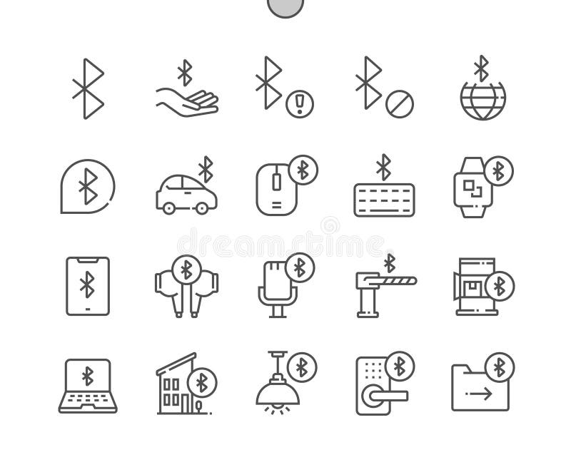 Bluetooth. Network Connection. Mobile Technology Stock Vector ...