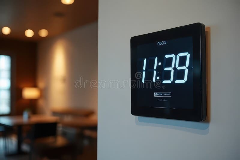 Bluetooth-Powered Timepiece Stock Illustration - Illustration of ...