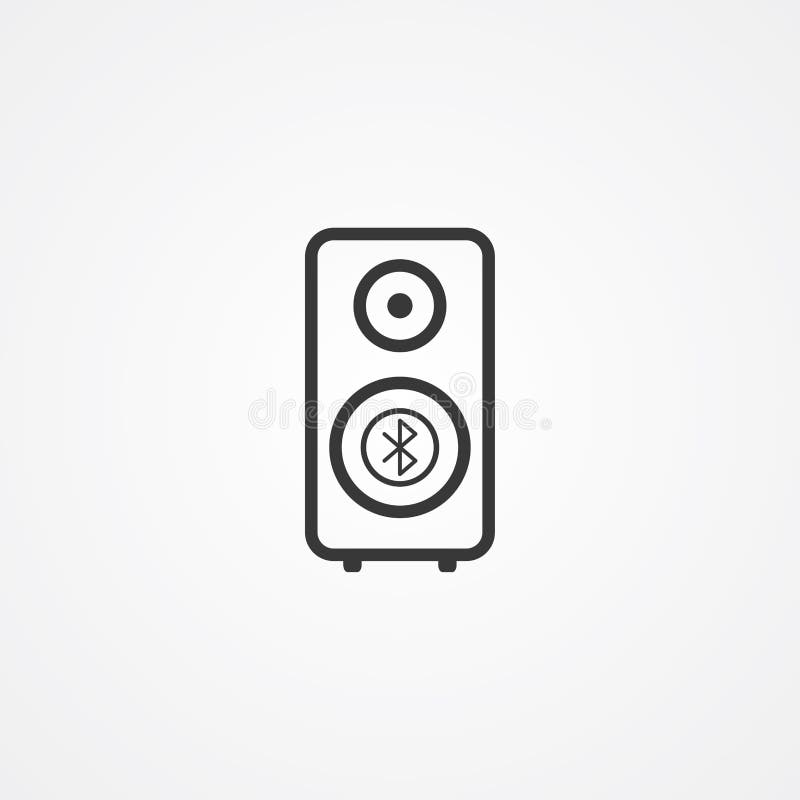 Bluetooth Speaker Vector Icon Sign Symbol Editorial Stock Photo ...