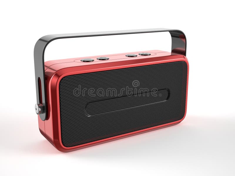 Bluetooth speaker stock illustration. Illustration of technology ...