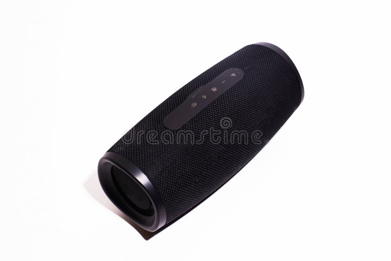 Bluetooth Speakers. Wireless Speaker Isolated on White Background with ...