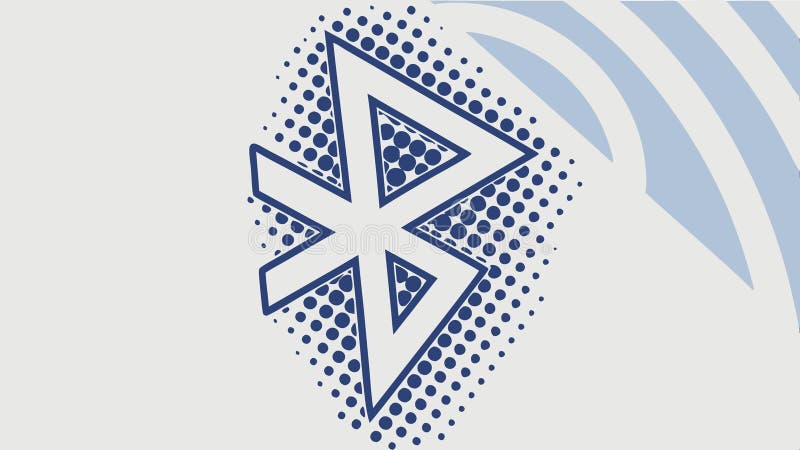 Bluetooth Symbol Design Element for Technology and Connection Themes ...