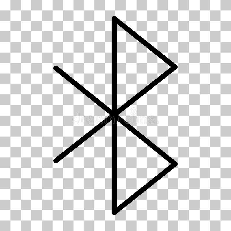 Bluetooth Technology Icon, Network Connection Web Symbol, Sharing Data ...