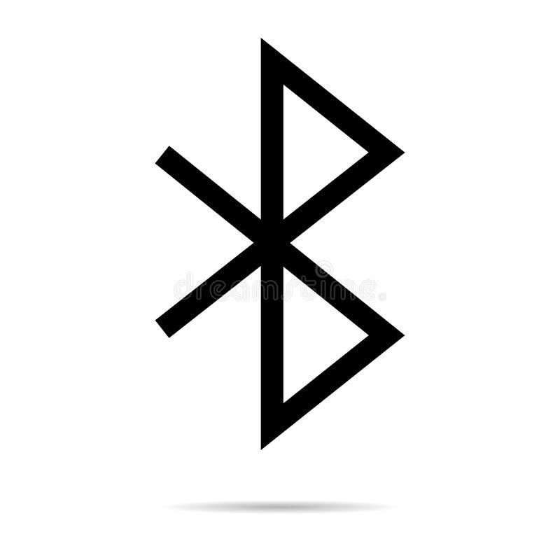 Bluetooth Technology Icon, Network Connection Web Symbol, Sharing Data ...