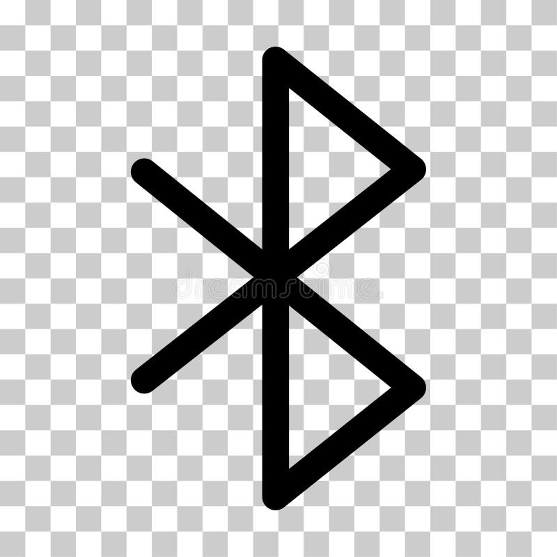 Bluetooth Technology Icon, Network Connection Web Symbol, Sharing Data ...