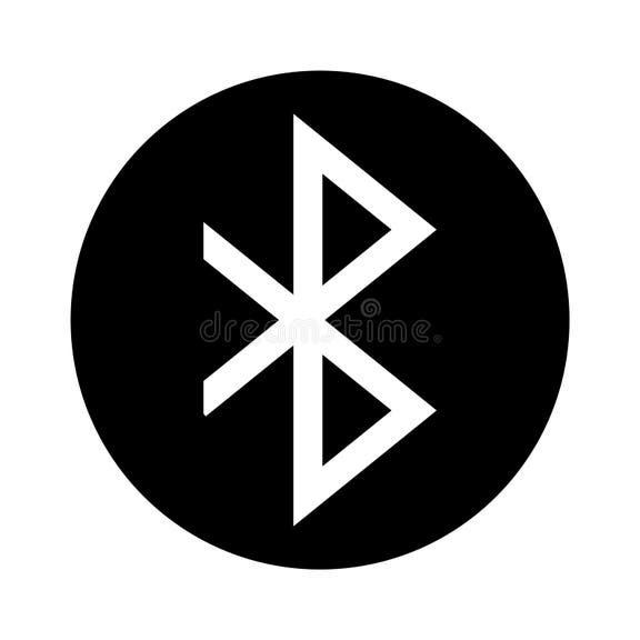 Bluetooth Technology Icon, Network Connection Web Symbol, Sharing Data ...
