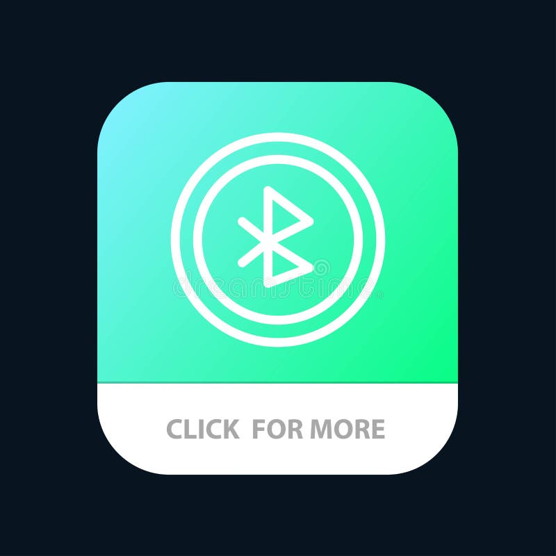 Bluetooth, Ui, User Interface Mobile App Button. Android and IOS Line ... Bluetooth, Ui, User Interface Mobile App Button. Android and IOS Line ...
