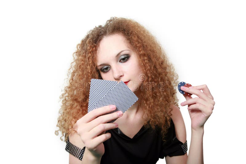 Bluffing girl stock photo. Image of enjoyment, female - 7106672