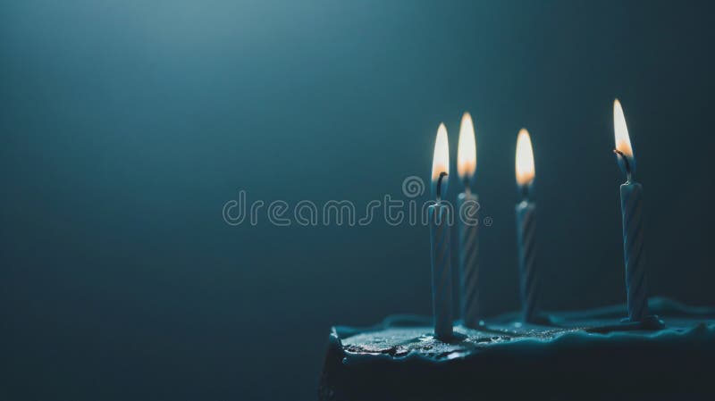 Bluish Background for a Boy Birthday Stock Image - Image of happy ...