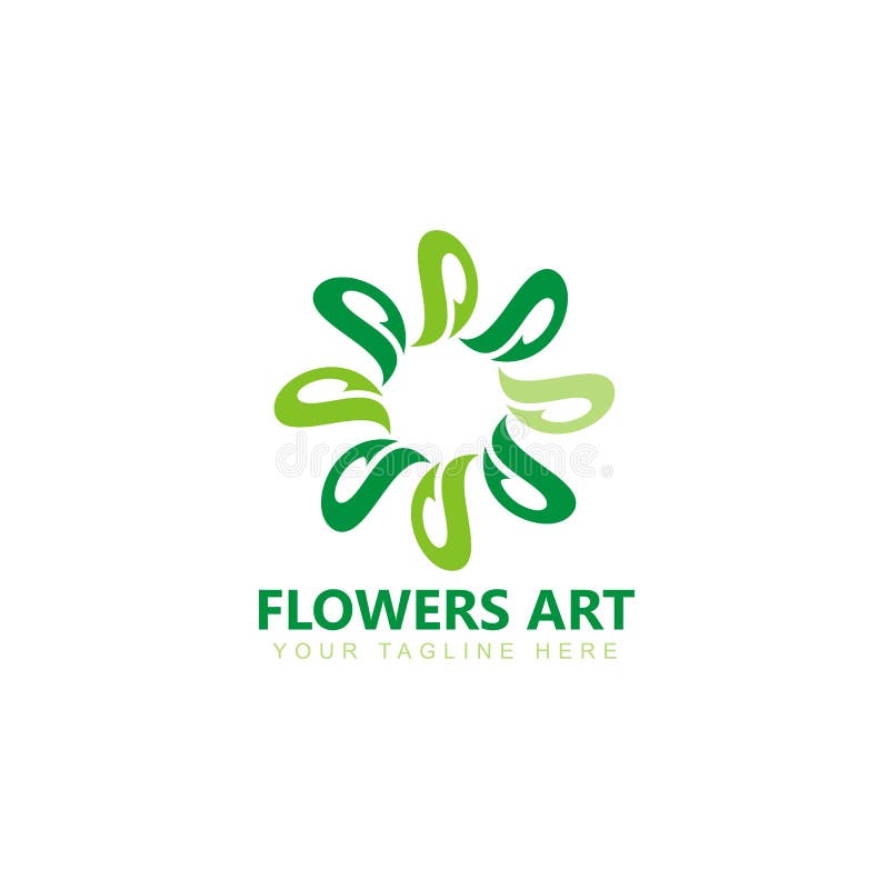 Blumen-Logo Design-Inspiration Moderne Schablone Des Logos Vektor ...