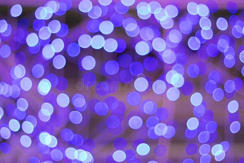 Blur - Abstract Bokeh Circle String Lights for Background Stock Photo ...