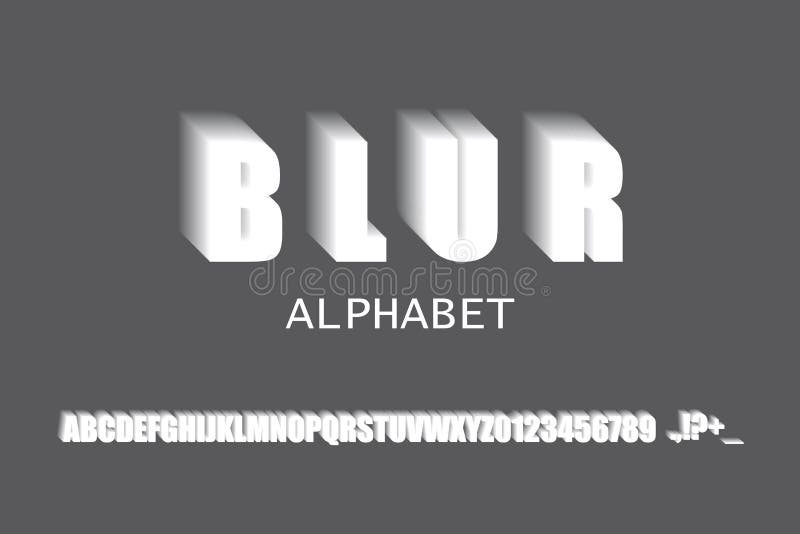 Line Blurring Letters Stock Illustrations – 9 Line Blurring Letters ...
