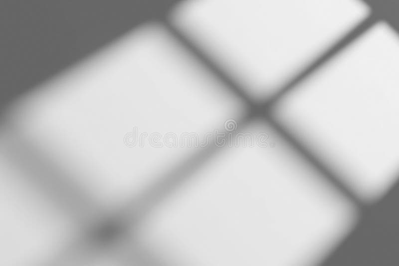 Blur Background. Abstract Shadow of the Window in Morning Light on ...