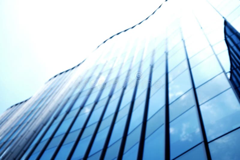 Blur Blackground : Close-Up Modern Office Building.building with Copy ...