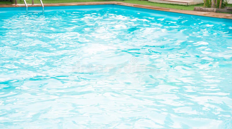Blue water in swim pool stock photo. Image of luxury - 133062516