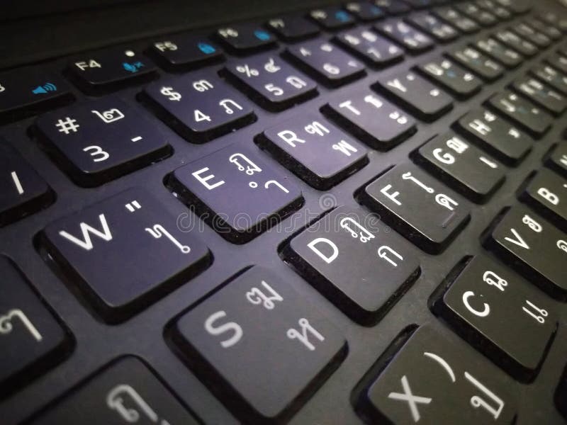 Blur Computer Keyboard, Wallpaper, Background Stock Image - Image of ...