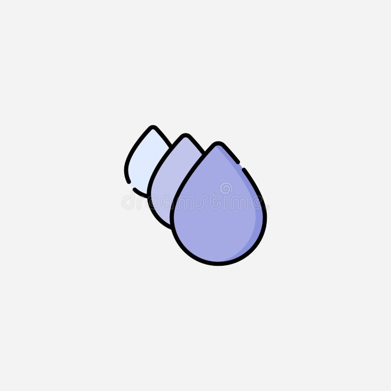 Blur Effect Vector Icon Sign Symbol Stock Vector - Illustration of ...