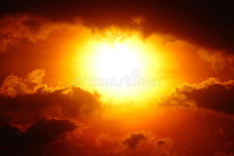 Blur Focus Abstract Background Sunset Sky Red Sky Orange Outdoor Summer ...