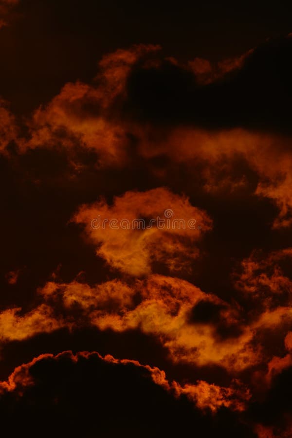Blur Focus Abstract Background Sunset Sky Red Sky Orange Outdoor Summer ...