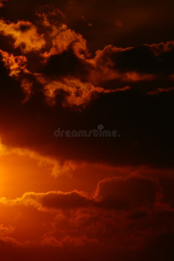 Blur Focus Abstract Background Sunset Sky Red Sky Orange Outdoor Summer ...
