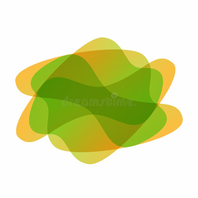 Blur Gradient Colors Logo with Soft Transition Effect. Abstract Fluid ...