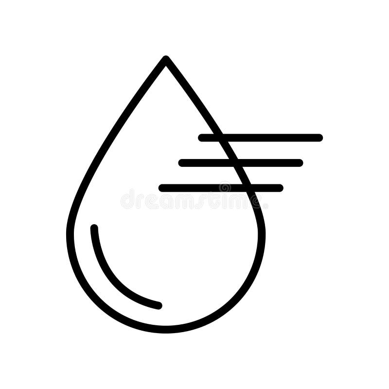 Blur Icon in Trendy Design Style. Blur Icon Isolated on White ...