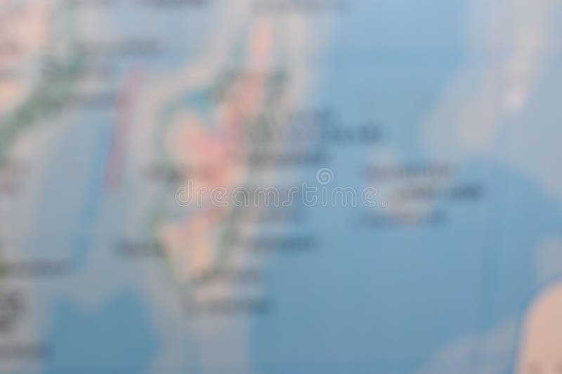 Blur Map Suitable for Background Stock Photo - Image of finance ...