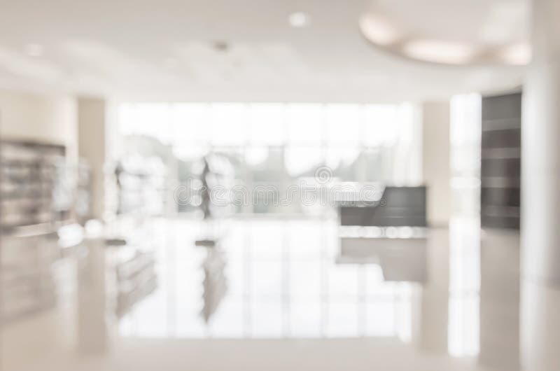 Blur School Library or Office Lobby Waiting Area for Educational ...