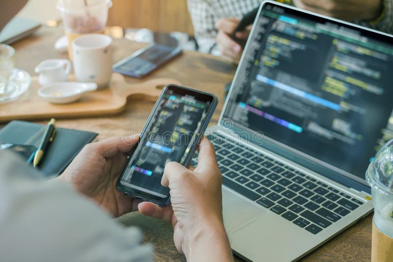 Group Developer Programming And Coding Technology Website Design Safety Of The Social World