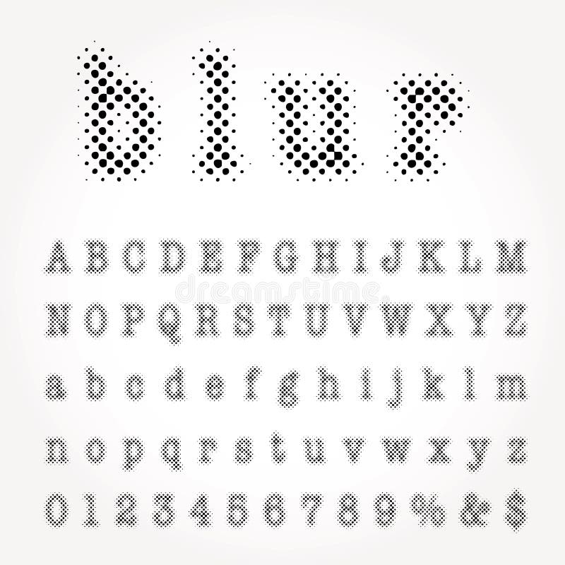 Blur type stock vector. Illustration of blur, print, gradation - 87715765