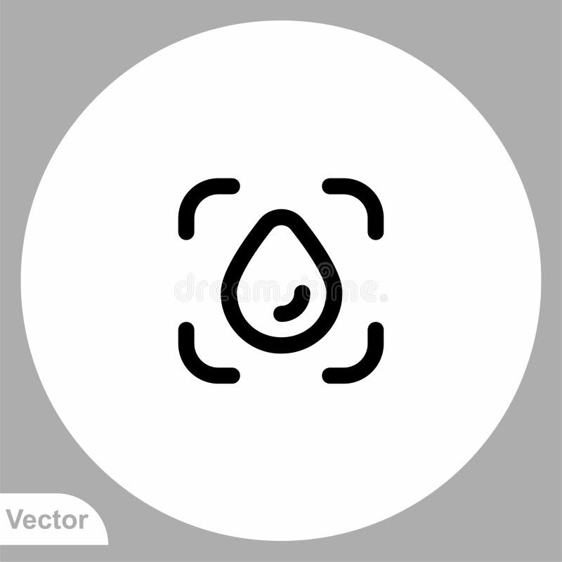 Blur Sign Neon Color Set Icon. Simple Thin Line, Outline Vector Of ...