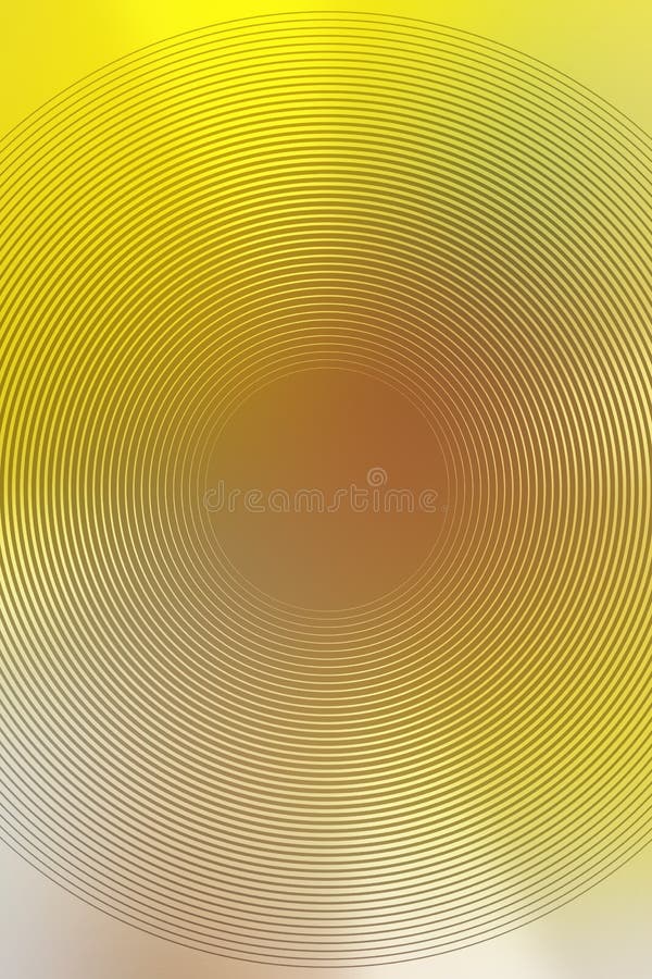 Blur Yellow Abstract Backdrop Design. Texture Effect Stock Illustration ...