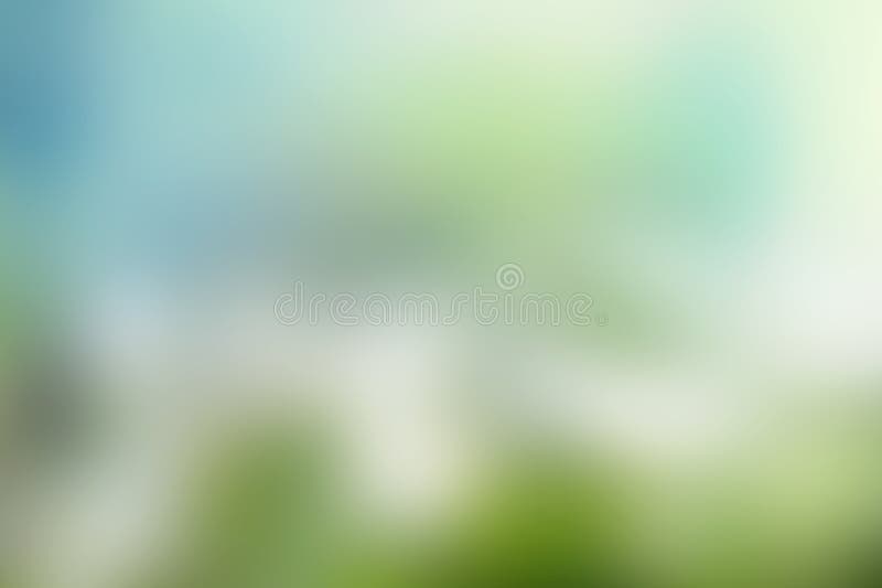 Blured Background. Abstract Defocus Gradient Color Background in Blue ...