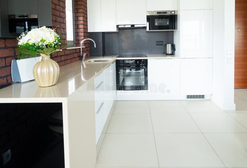 Blured kitchen background stock photo. Image of restaurant - 188900844