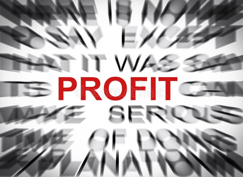 Focus on profit stock image. Image of income, finance - 16242585