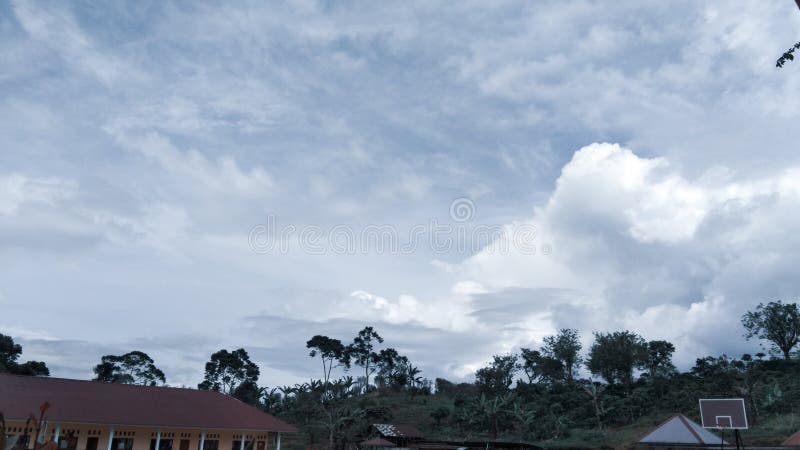The Blurray of My School View so Beautiful Stock Photo - Image of ...