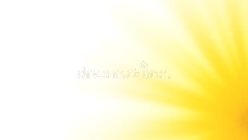 Abstract Blurred Yellow and White Gradient Background with Light Rays ...