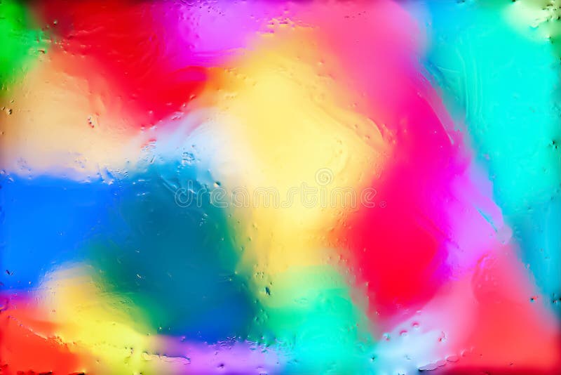 Blurred Abstract Background. Abstract Image of Multi-colored Blurry ...